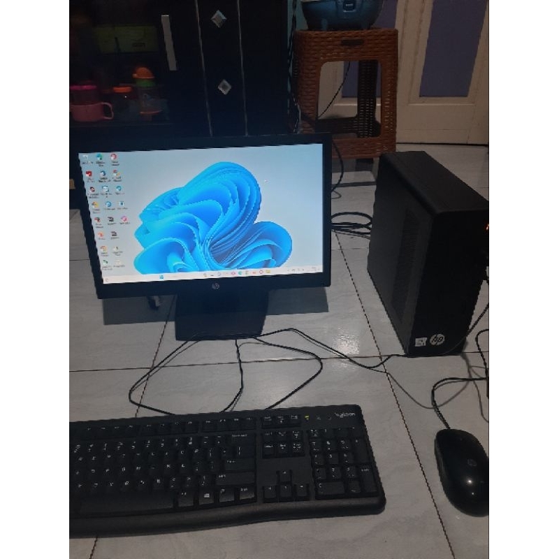 Jual PC HP + Monitor HP Cor i5 10400 280 G5 small Form Factor | Shopee ...