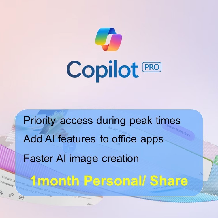 Jual Microsoft Copilot Pro + 365 GPT-4 GPT-4 Turbo | Alternatif ChatGPT 1 BULAN | Shopee Indonesia