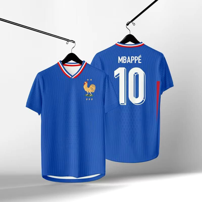 Jual JERSEY TIMNAS FRANCE PRANCIS EURO 2024 FULL PRINTING GRATIS NAMA ...