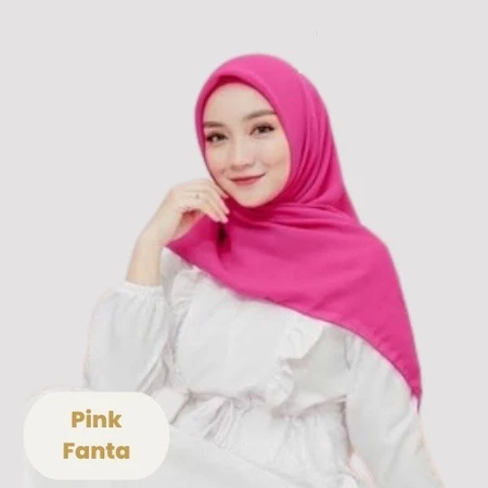 Jual Vol 1 HIJAB BELLA SQUARE/BASIQ TEPI RAPI Pink Fanta | Shopee Indonesia