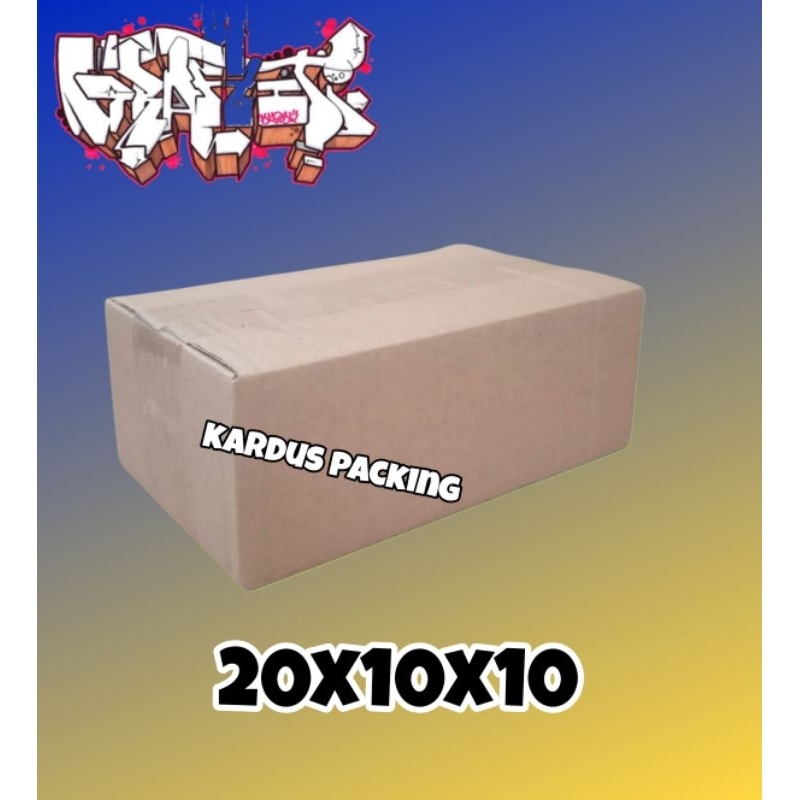 Jual kardus packing 20x10x10 kardus po;os kardus mini kardus murah ...