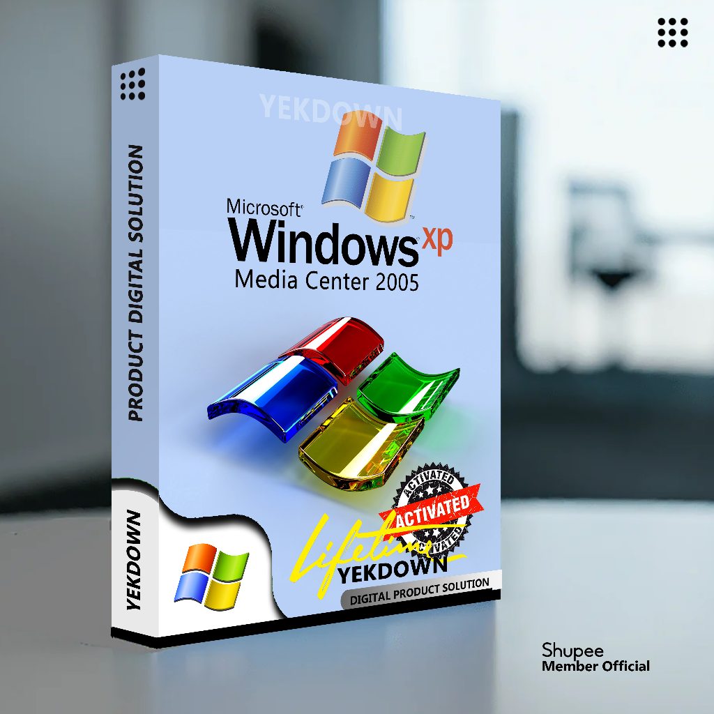 Jual DVD Windows® XP Media Center Edition 2005 | Original Perpetual Digital Licence | Shopee ...