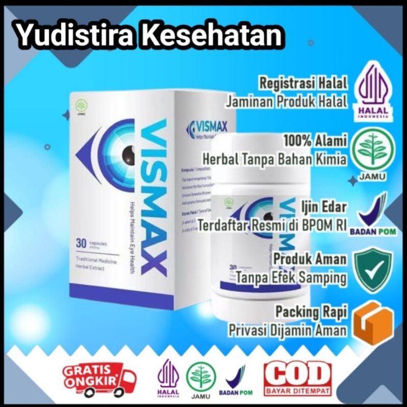 Jual Vismax Asli Original Obat Segala Penyakit Mata Minus Katarak Rabun ...