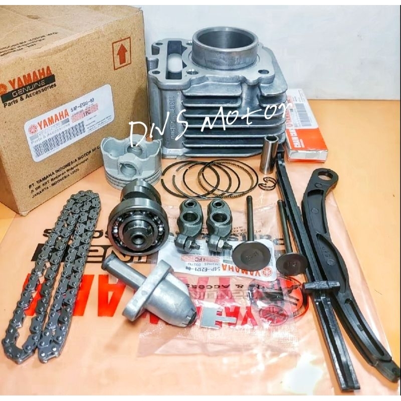 Jual PAKET BLOK SEHER 54P 6 ISIAN MESIN MIO J,MIO GT, SOUL GT 115CC, X-RIDE 115CC | Shopee Indonesia