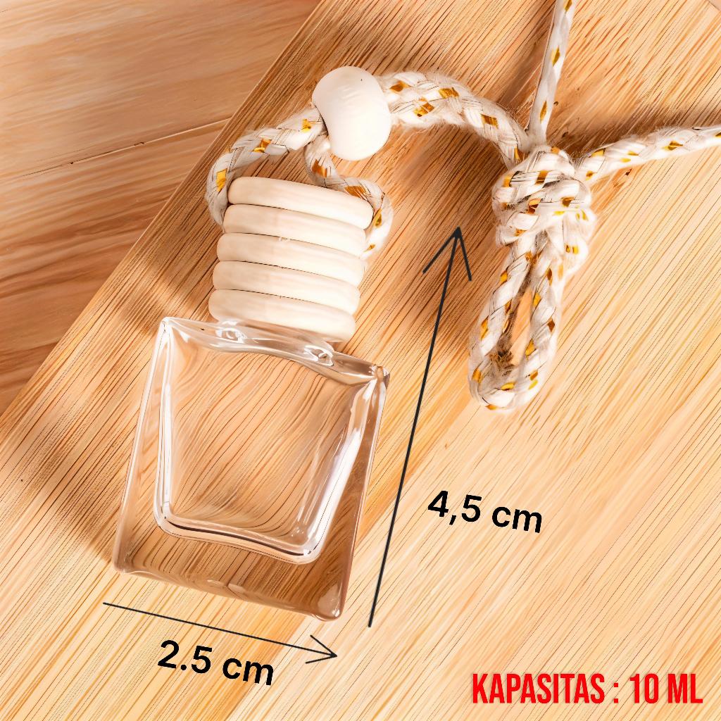 Jual Botol Parfum Mobil/ Parfum Mobil Gantung Kaca / Botol Aromaterapi ...