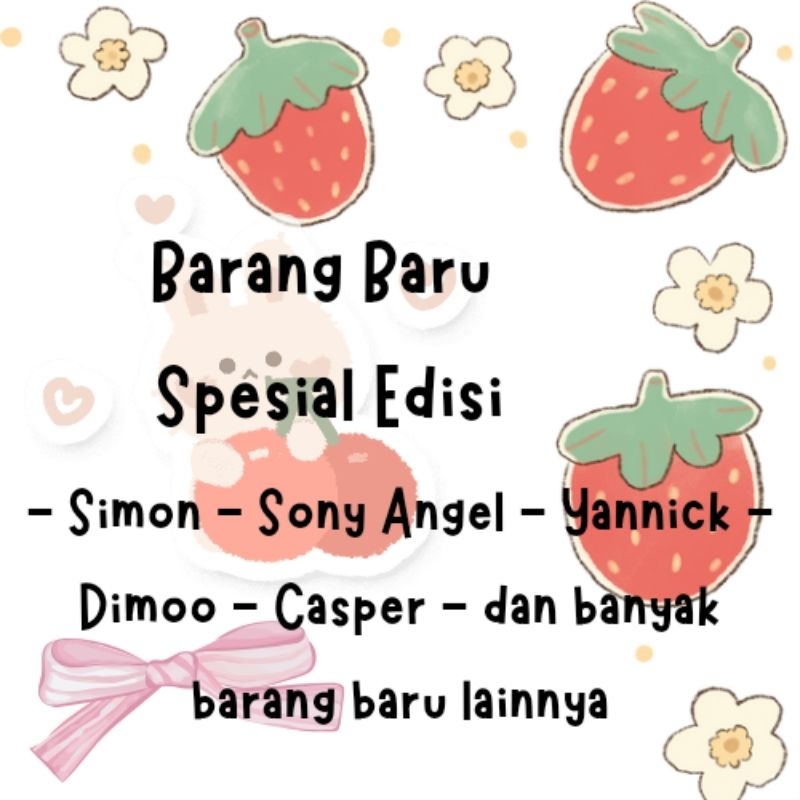 Jual Blind Box Simon - Blind box - Yanick - Dimoo - Sony Angel - Luxury ...