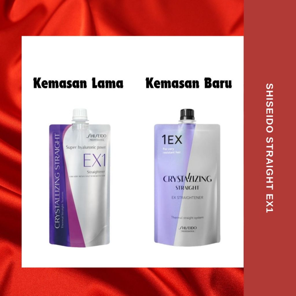 Jual Shiseido Crystalizing Straight EX1 Step 1 - Obat Pelurusan Rambut ...