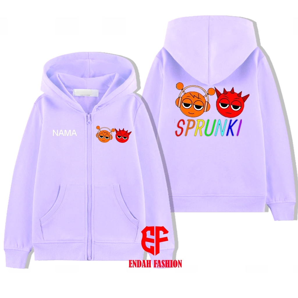 Jual JAKET ZIPPER ANAK JAKET SPRUNKI INCREDIBOX OREN DAN RED | Shopee ...