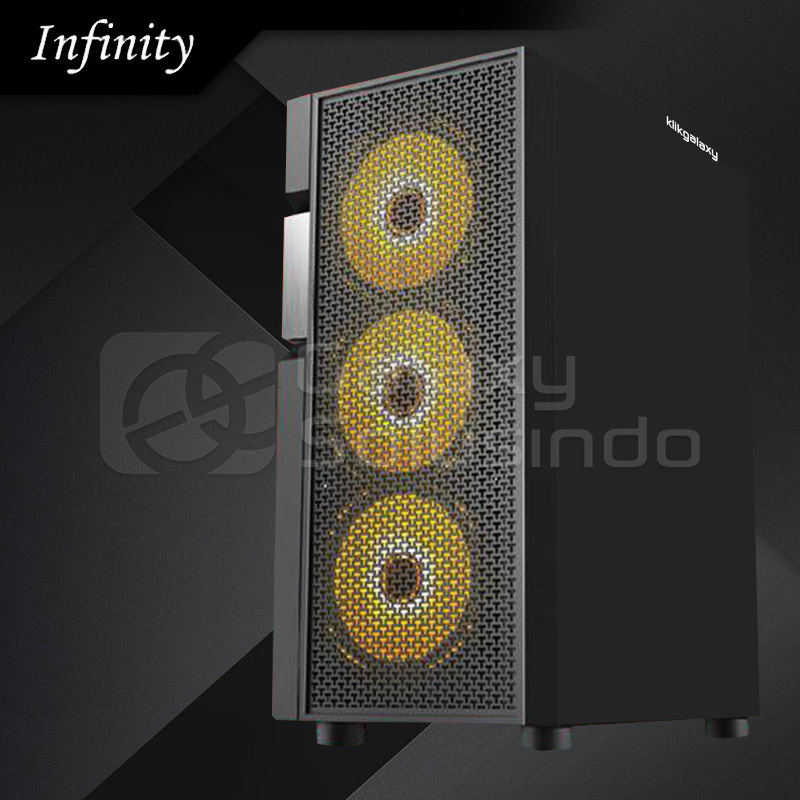 Jual Infinity NEBULA V6 Tempered Glass ATX Gaming Case | Shopee Indonesia
