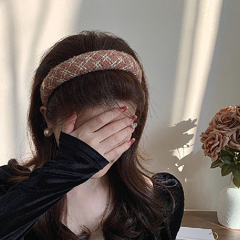 Jual Town Shell - bitna korean pattern elegant head band / bando korea ...