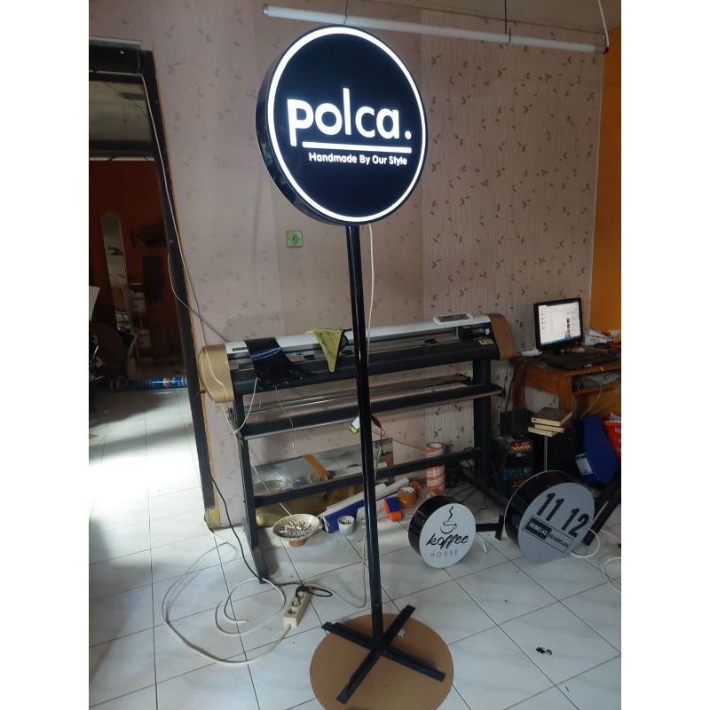 Jual Stand Event Neon Box Acrylic Bebas Design | Shopee Indonesia