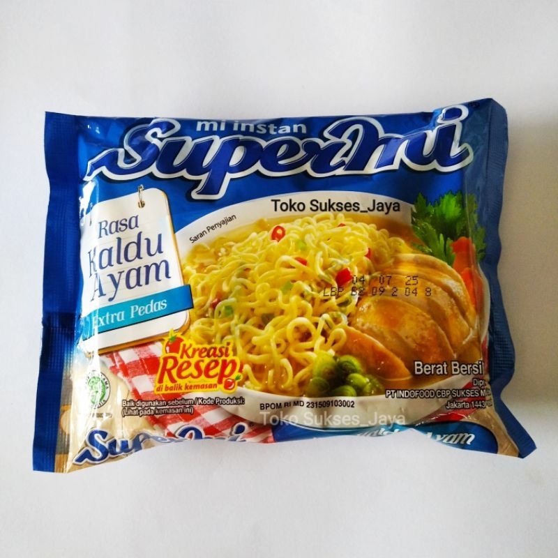 Jual Supermi Mi Instan Rasa Kaldu Ayam | Shopee Indonesia