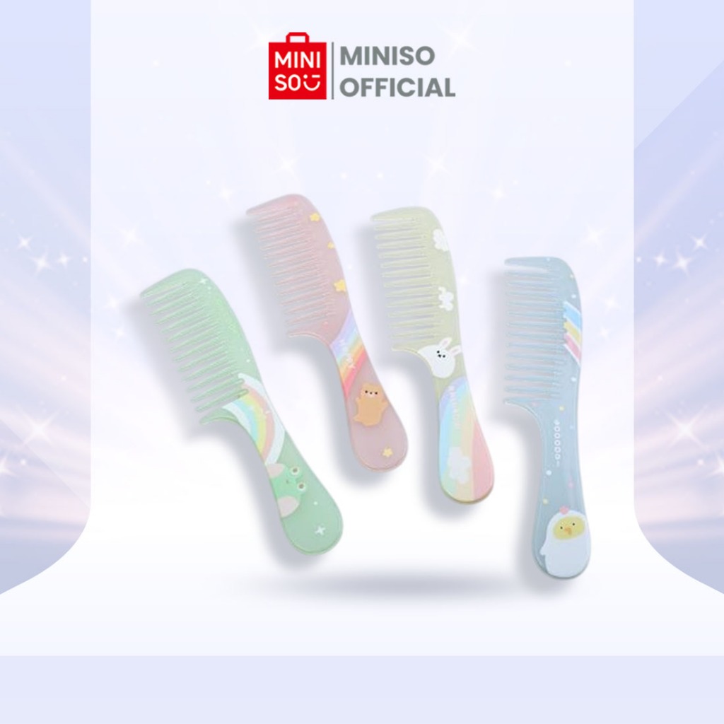 Jual Miniso Sisir Rambut Portabel Hair Combs Ringan dan Mudah Dibawa ...