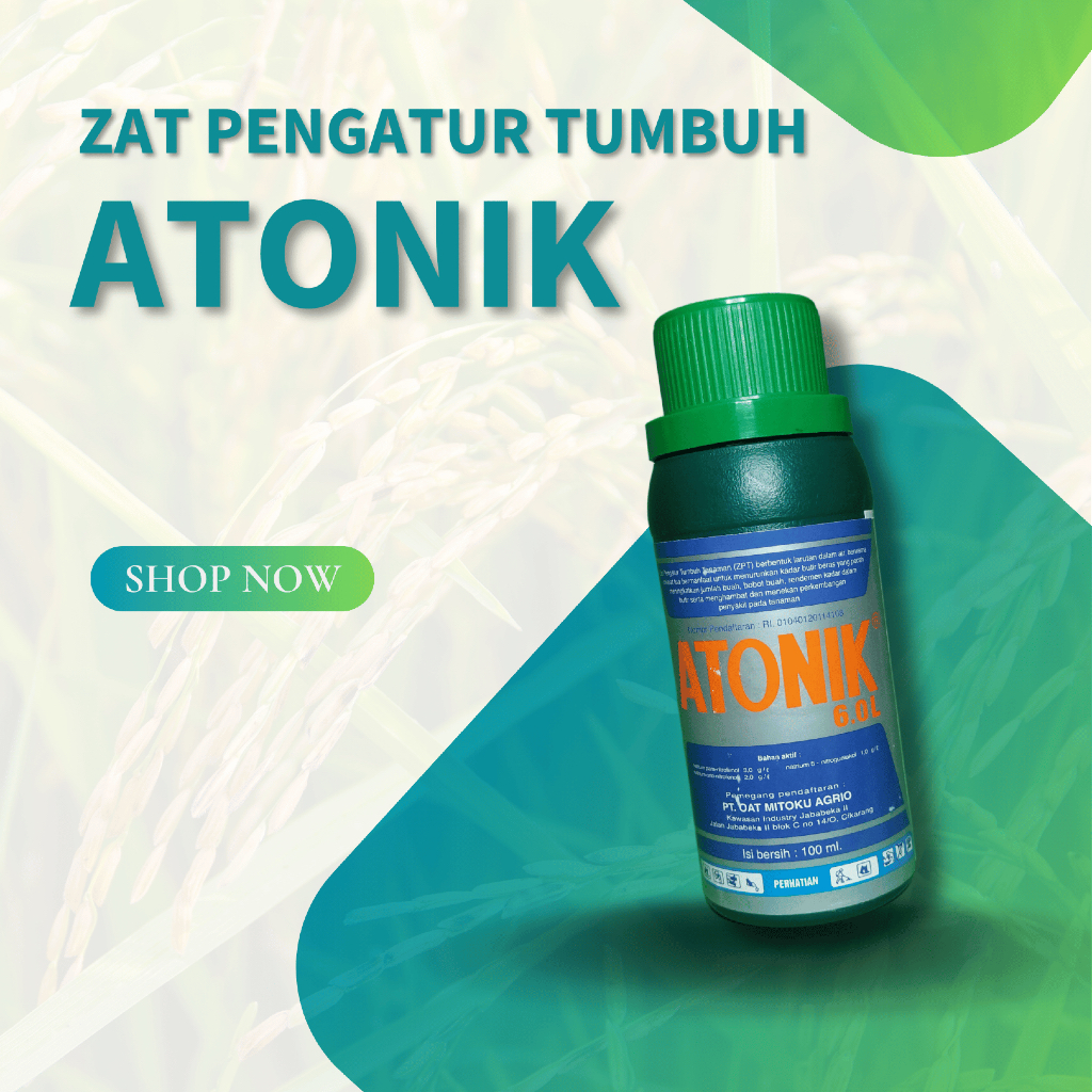 Jual Atonik 100 ml Pupuk Cair ZPT Zat Pengatur Tumbuh | Shopee Indonesia