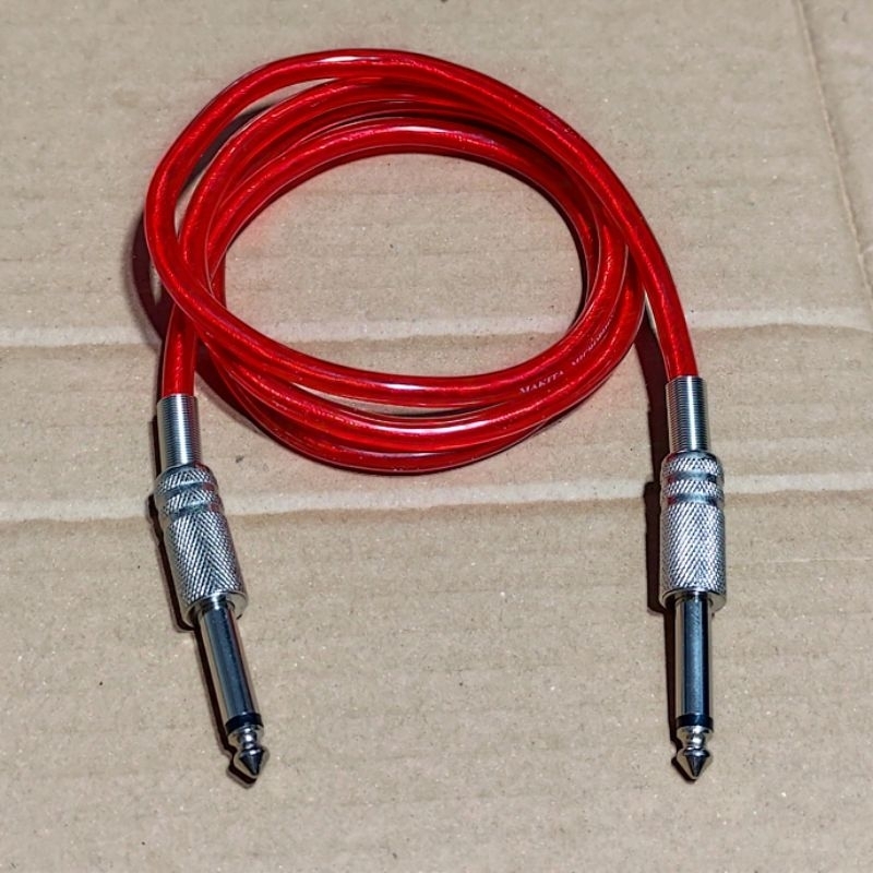 Jual Kabel Mic Jek Akai Toa Mono 6,5mm To Jek Akai Toa Mono 6,5mm Jek ...