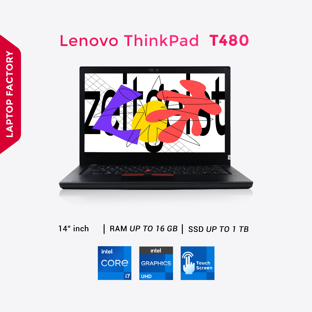 Jual Lenovo Thinkpad T480 Touchscreen Intel Core I7 Gen 8 I Ram 32 Gb ...