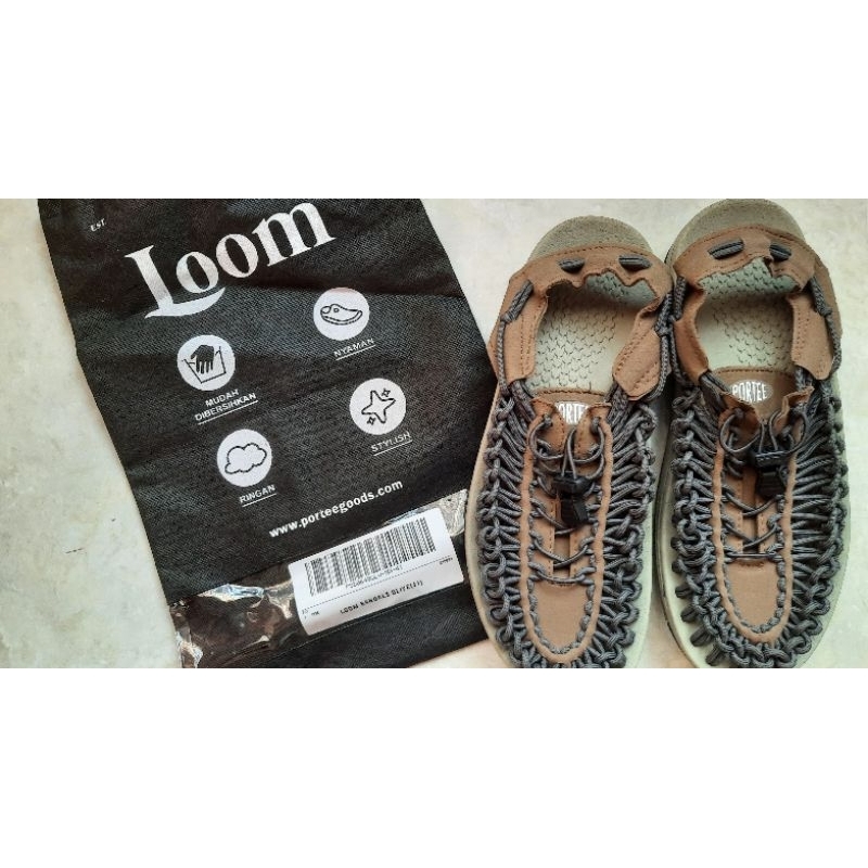 Jual Sandal Portee Goods Loom Olive size 41 | Shopee Indonesia