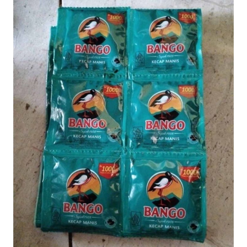 Jual kecap Bango 1000 an renteng isi 12 | Shopee Indonesia