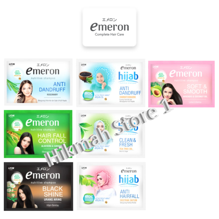 Jual Emeron Shampoo - Sachet 24 x 10ml | Shopee Indonesia