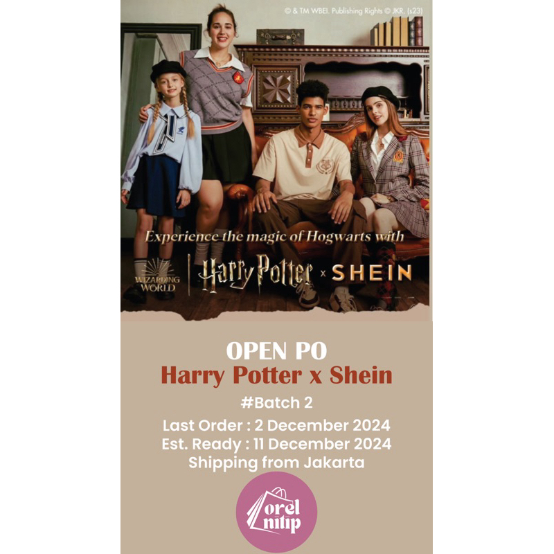 Jual [PO] SHEIN X HARRY POTTER - CUSTOMER REQUEST | Shopee Indonesia