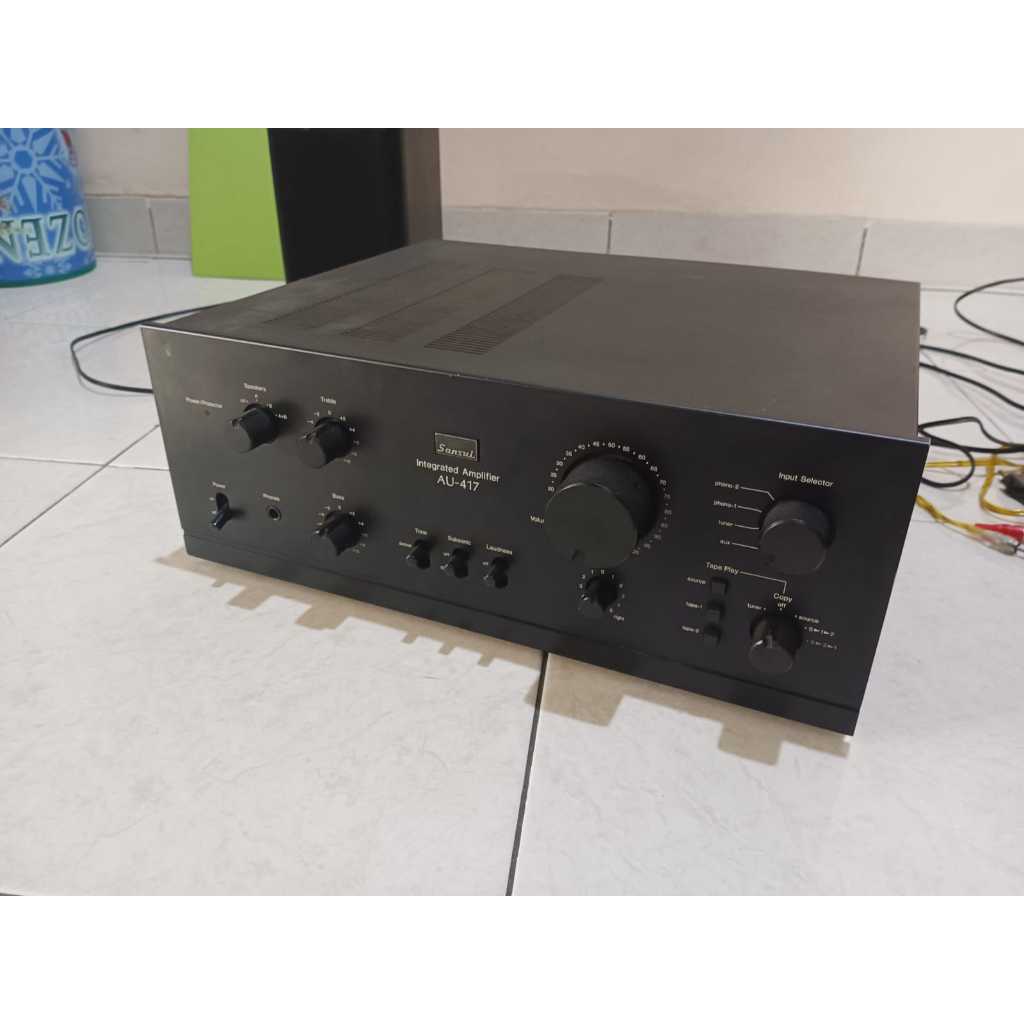 Jual Amplifier Sansui AU 417 Audio Vintage | Shopee Indonesia
