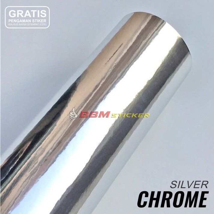 Jual Bahan stiker chrome / krom lebar 45cm | Shopee Indonesia