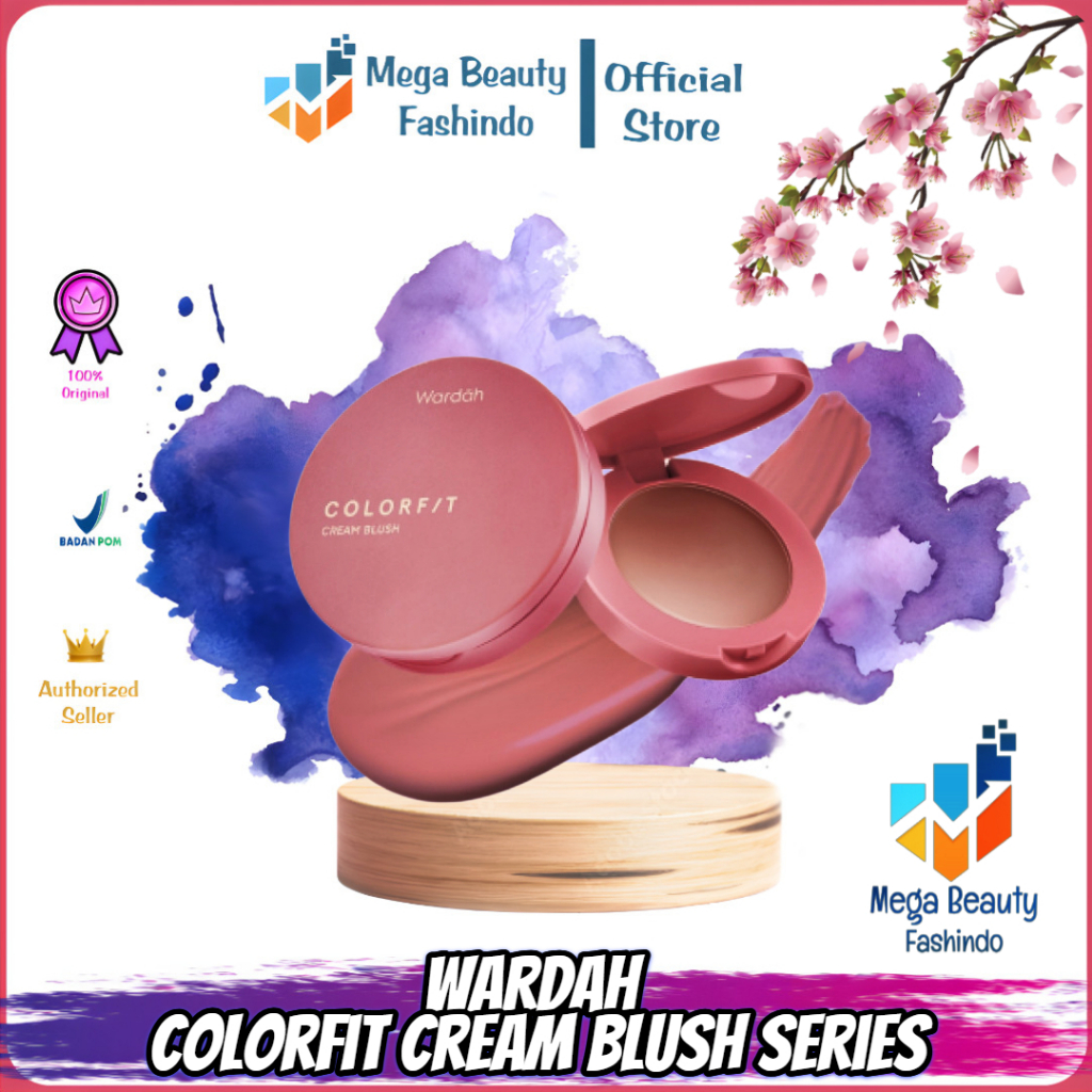 Jual Wardah Colorfit Cream Blush - Formula ringan dan teksturnya creamy ...