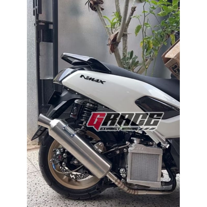 Jual PROMO knalpot standar racing stainless aerox nmax pcx adv Scoopy ...
