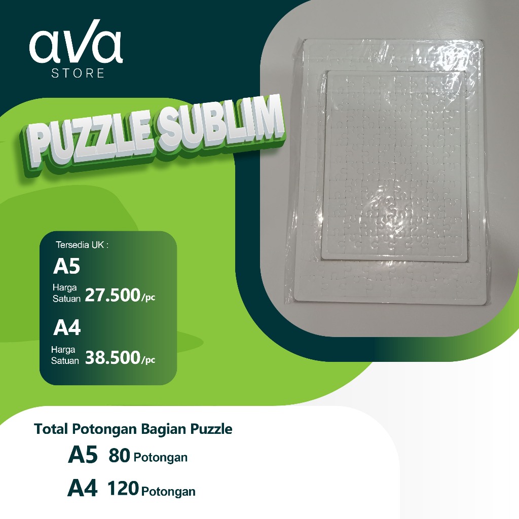 Jual PUZZLE SUBLIM - A4&A5 | Shopee Indonesia