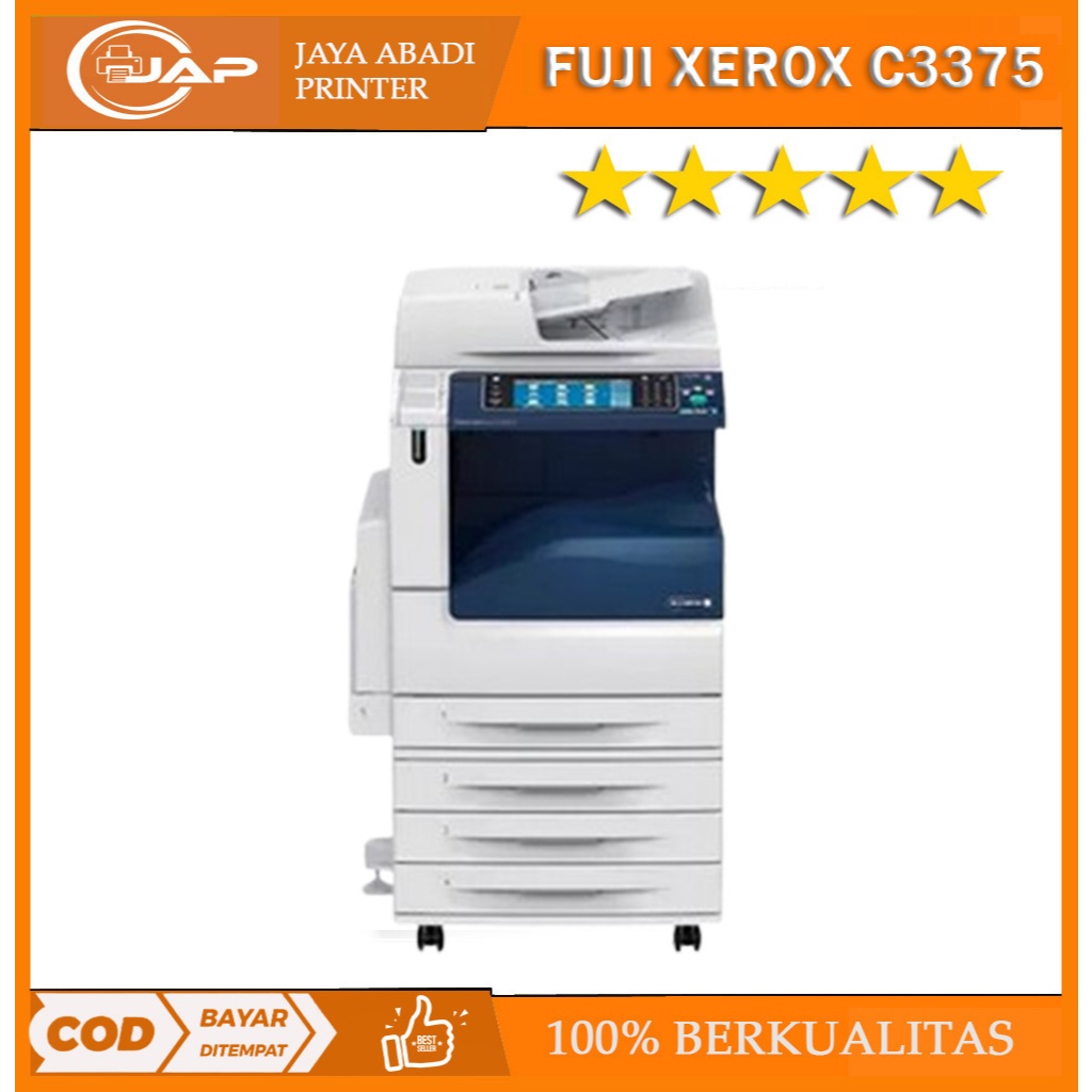 Jual Printer Fuji Xerox Apeosport-V C3375 Full Color Multifungsi Bisa Ukuran Kertas A3+ | Shopee ...