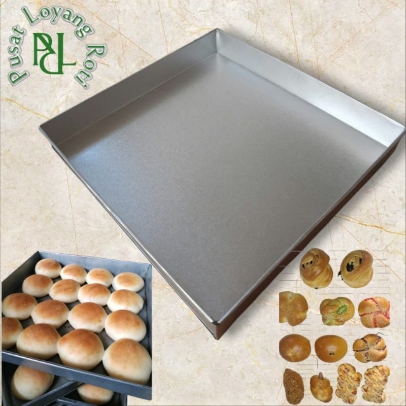 Jual Loyang Roti Anget / Loyang Roti Manis Ukuran 45x45x6 Bahan ...