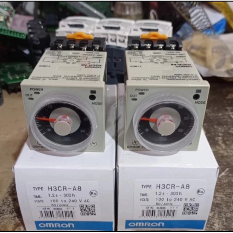 Jual Timer TDR Omron H3CR-A8 8Pin 220V Original | Shopee Indonesia
