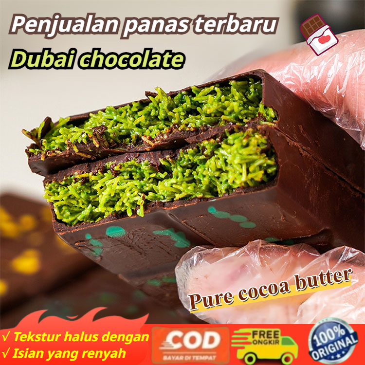 Jual ⚡Beli 1 gratis 2 Cokelat Gaya Dubai 40/100g/Coklat dubai lokal ...