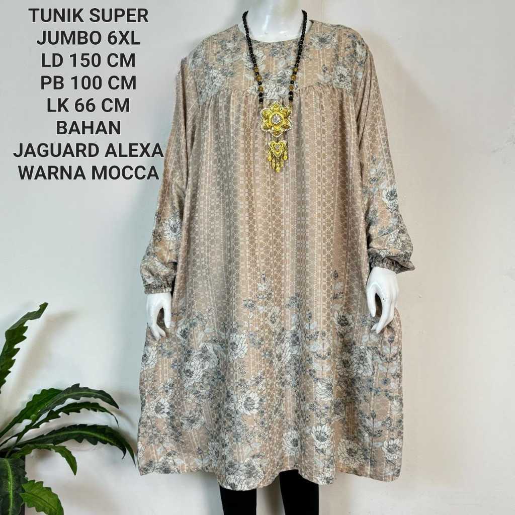 Jual Tunik Super Jumbo Ld 150 Cm Model Kekinian - Barika Tunik | Shopee Indonesia