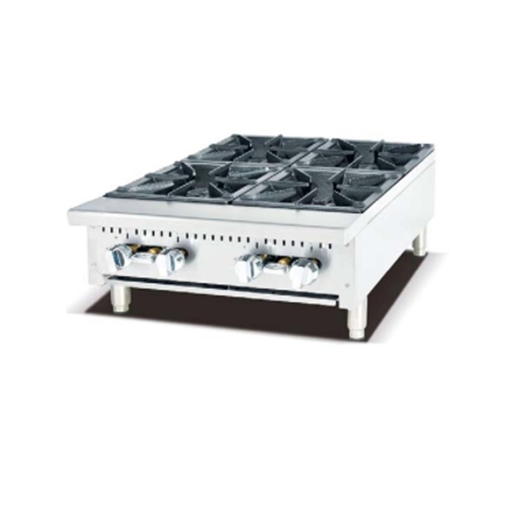 Jual Wintech WTH-CG4-24 Countertop Gas Kompor 4 Tungku / Gas 4 Open ...