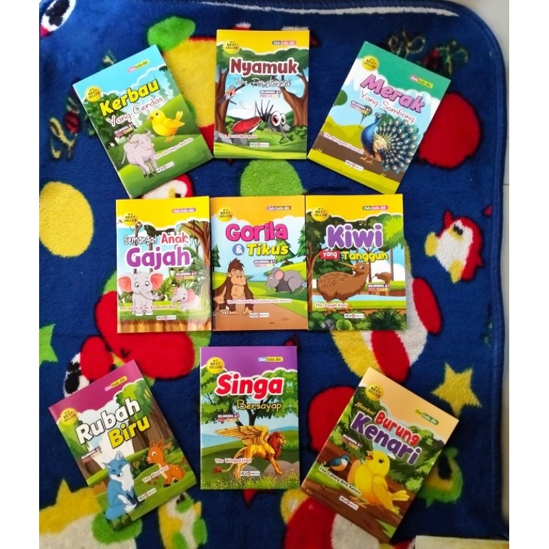 Jual ORIGINAL BUKU CERITA ANAK DAN DONGENG NASEHAT BURUNG KENARI RUBAH ...