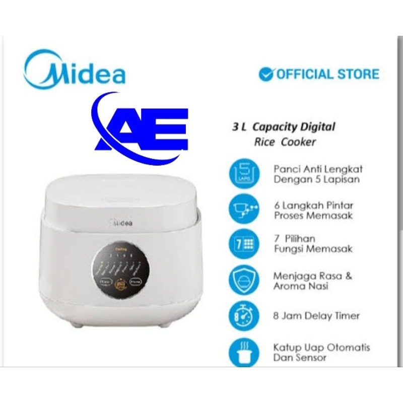 Jual magic com Midea mb-fb30m161 kapasitas (1L) | Shopee Indonesia
