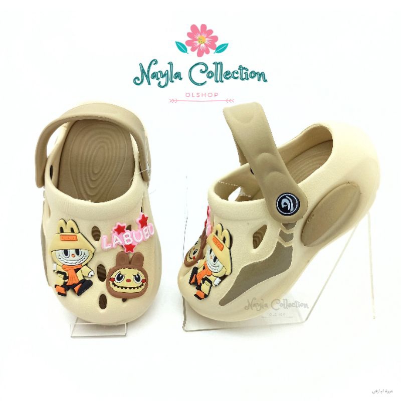 Jual DULUX - Sandal Slop Sepatu Anak Perempuan Karakter Labubu (21-30 ...