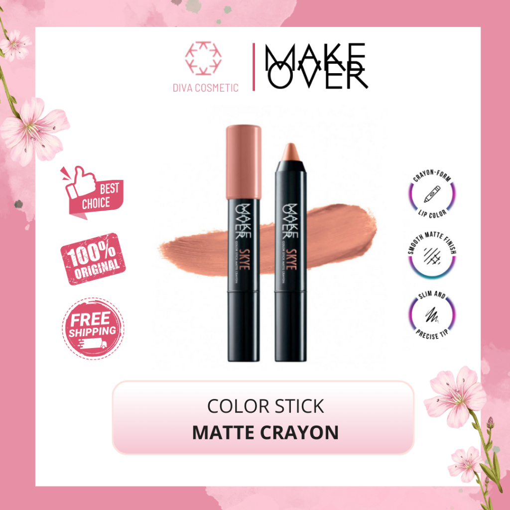 Jual DIVA - MAKE OVER Color Stick Matte Crayon 2.6 g - Lipstick Lipstik ...