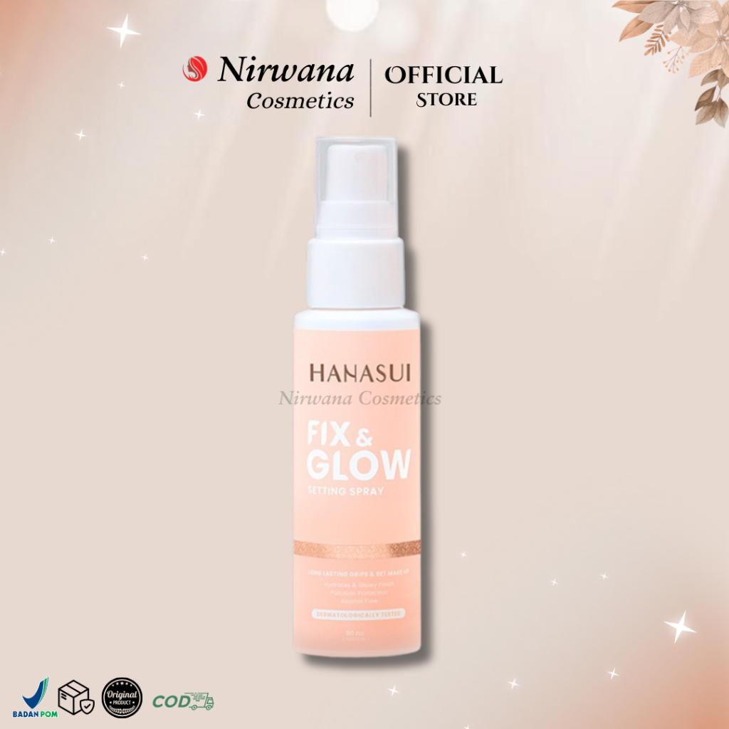Jual HANASUI FIX & GLOW SETTING SPRAY | Shopee Indonesia