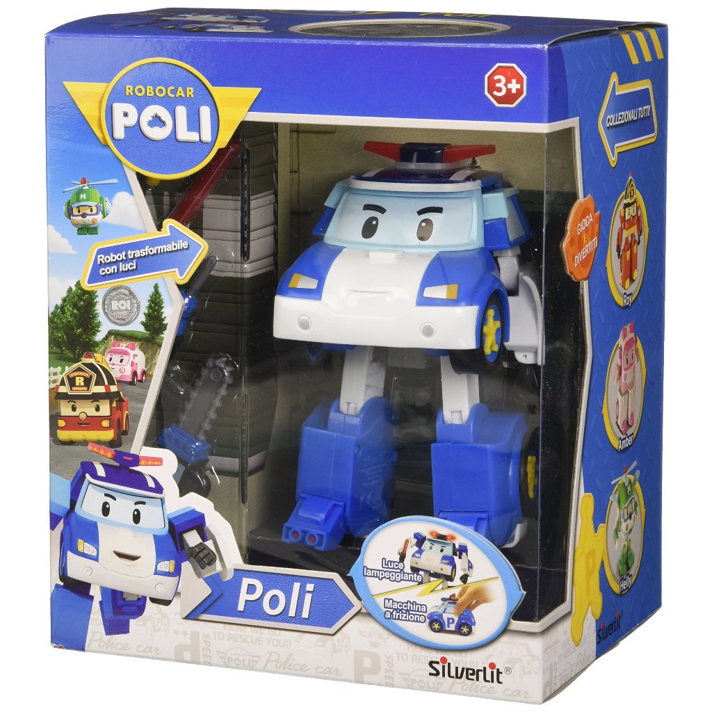 Jual New Robocar Poli Transforming Robot With Lighting Poli 83094 ...