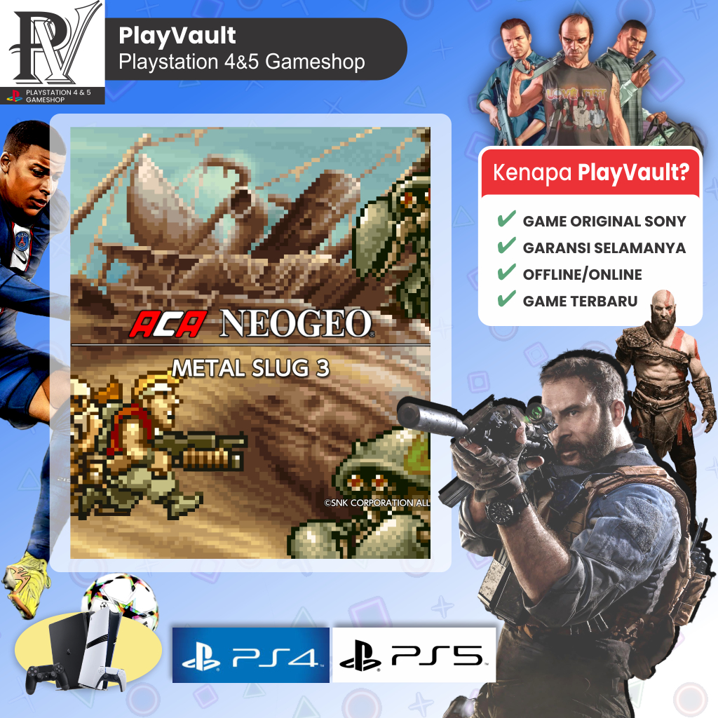 Jual Metal Slug 3 Neo Geo PS4 PS5 | Shopee Indonesia