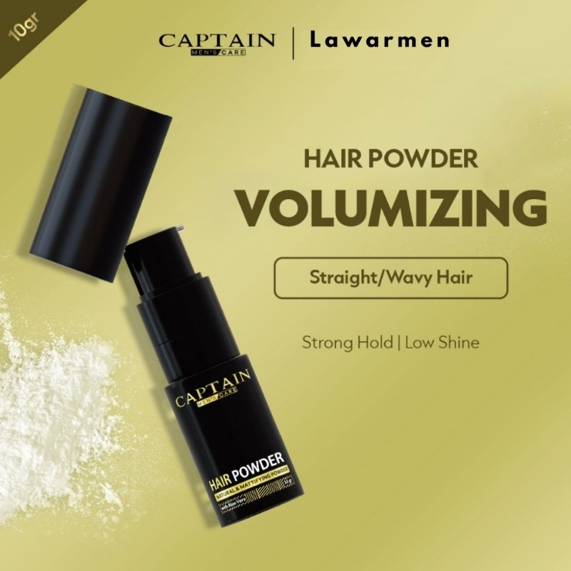 Jual Captain Hair Powder 10g | Captain Men's Care | Shopee Indonesia