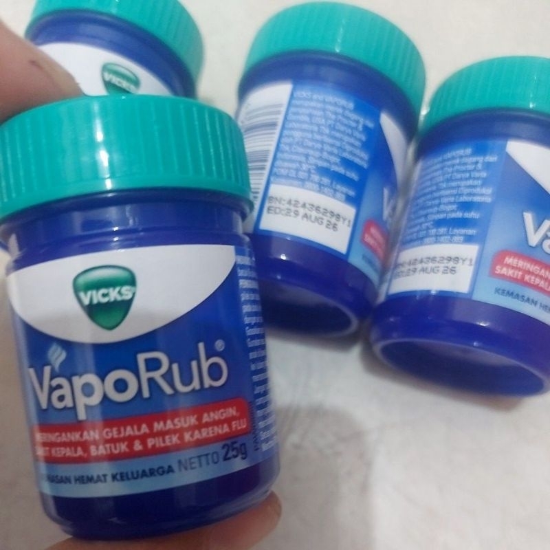 Jual VICKS VAPORUB 25 GRAM | Shopee Indonesia