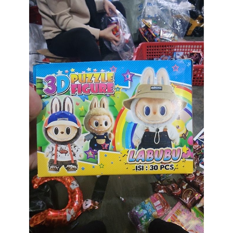 Jual puzzle 3d Labubu isi 30 pcs | Shopee Indonesia