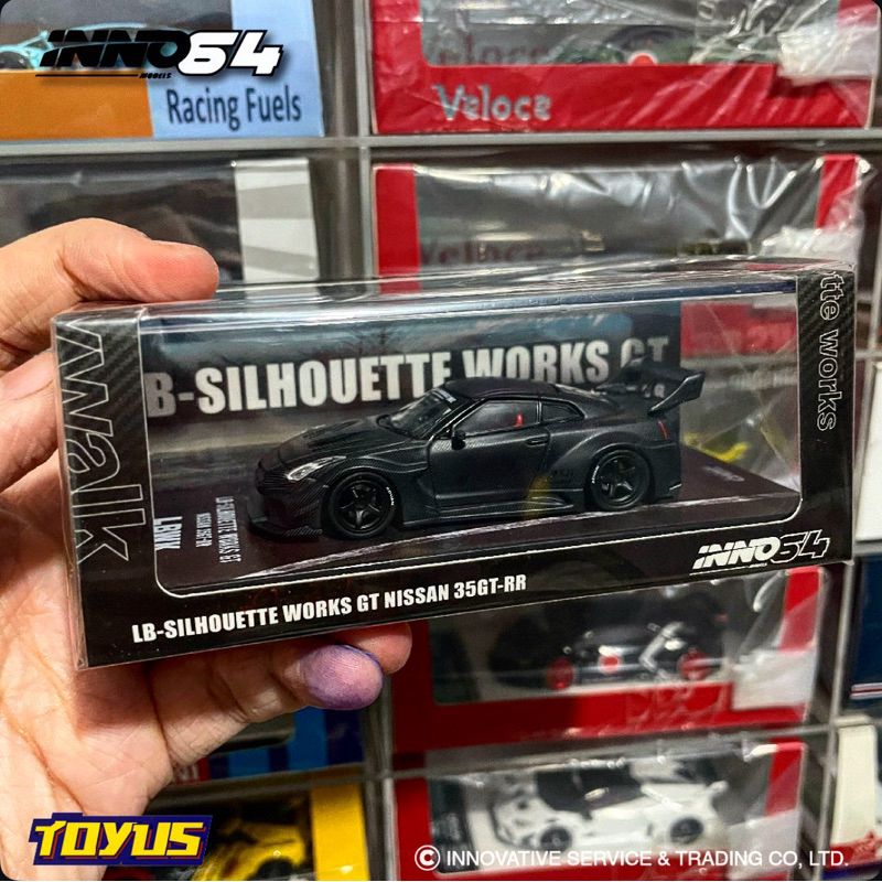 Jual Inno64 Inno - NISSAN GTR R35 LBWK LB Super Silhouette All Carbon ...