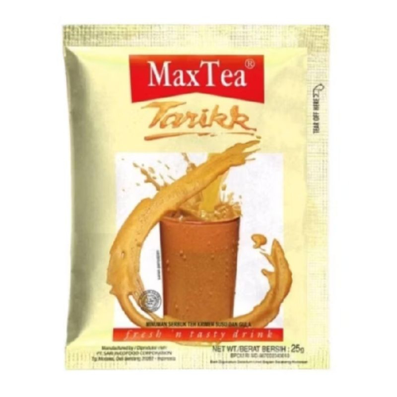 Jual MAX TEA TEH TARIK 10 sachet | Shopee Indonesia