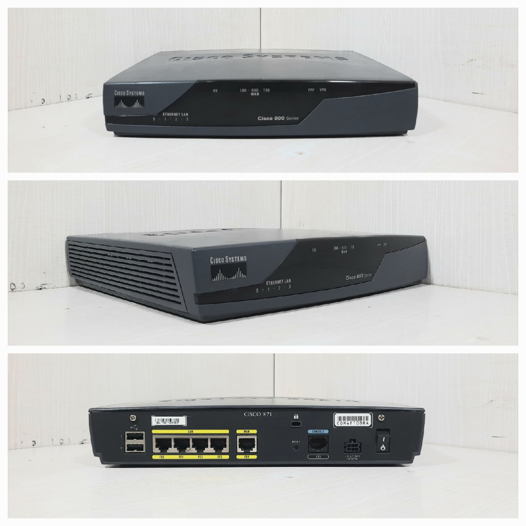 Jual Promo Router Cisco 800 Series Model : Cisco 870 | Shopee Indonesia