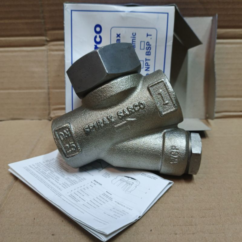 Jual Steam Trap SPIRAX SARCO 1" Inch Drat Stainless Steel TD42H ...
