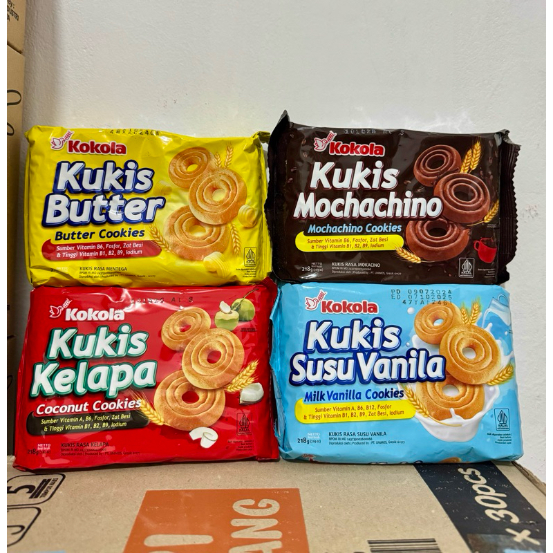 Jual Kukis kokola 218 gr 1 karton x 24pcs | Shopee Indonesia